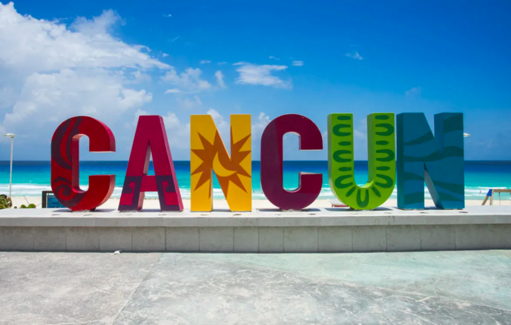 Letreiro de Cancún - Soy Cancún - Agencia de passeios em Cancún